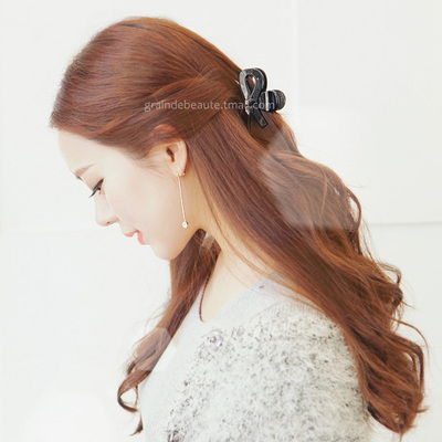 韩国进口半头抓夹丝带蝴蝶结