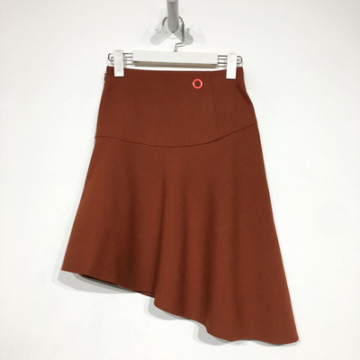 欧系列 D96012 时尚毛呢半身裙品牌女装折扣