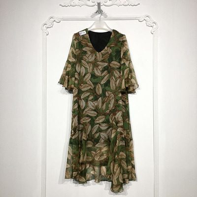 兰系列 D87739 时尚连衣裙品牌女装折扣启