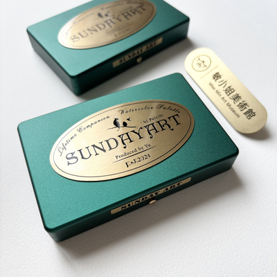 SundayArt黄铜水彩铝盒