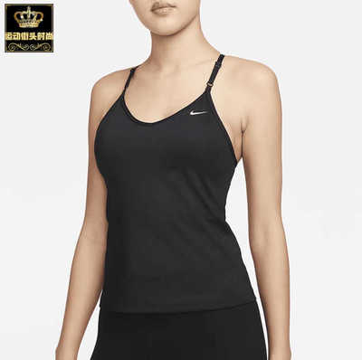 NIKE吊带背心速干运动耐克弹性女