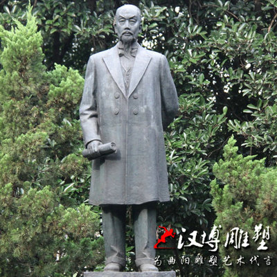 玻璃钢古代雕塑纪念馆名人肖像