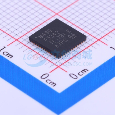 单片机(MCU/MPU/SOC) MSP430F5342IRGZR VQFN-48 TI/德州 元器件