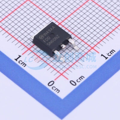 场效应管(MOSFET) FDD5N60NZTM TO-252AA onsemi(安森美) 元器件