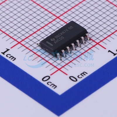 逻辑门 SN74AHC00DR SOIC-14 TI/德州 电子元器件配单原装正品