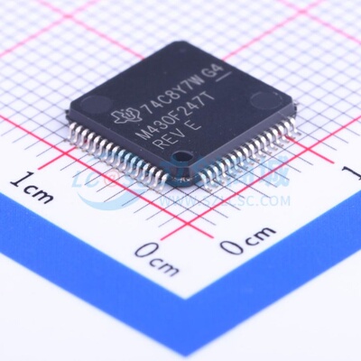单片机(MCU/MPU/SOC) MSP430F247TPMR LQFP-64 TI/德州 原装正品