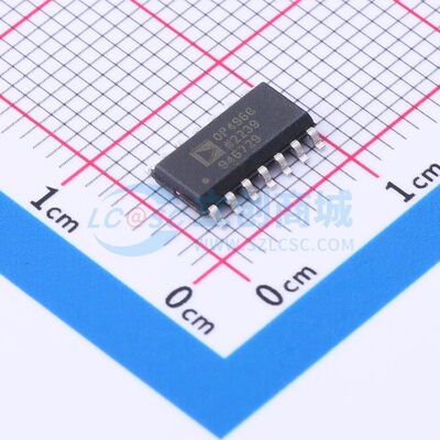运算放大器 OP496GSZ SOIC-14 ADI(亚德诺) 电子元件配单原装正品