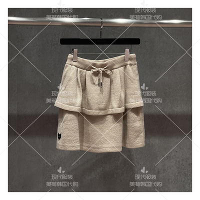 不退换 美荀家韩国百货 SONGZIO 25年秋半身裙 WH5SK842 1001