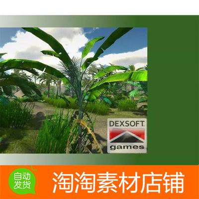 Unity3d Tropical Vegetation 1.0 热带植被模型素材