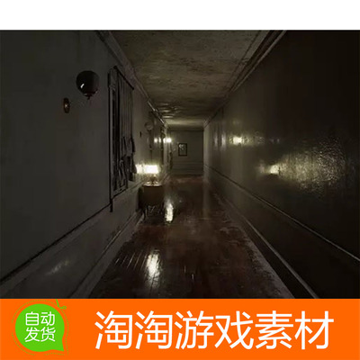 Unity3d HQ Modular RE Mansion v1.01 模块化大厦室内场景模型包