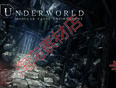 Unity Underworld: Cave Environment 1.31 包更新 暗黑地下宫殿