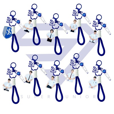 SUPERJUNIOR亚克力钥匙扣自制