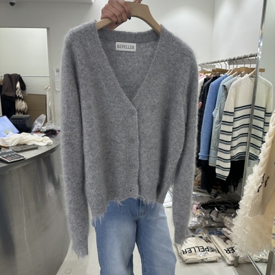 REPELLER春季新款羊绒混纺针织