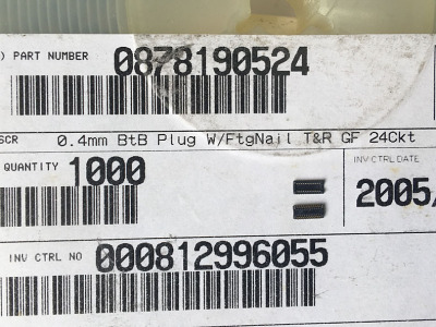 molex连接器87819-0524 0878190524 BTB插件 0.4mm 24Pin原现货