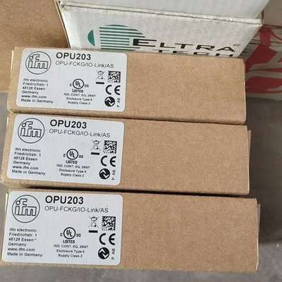 易福门IFM槽型光电OPU203 0PU203 3个