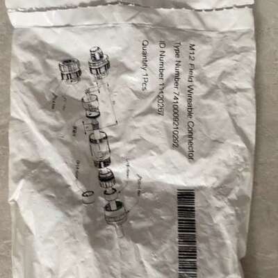 M12 Field Wireable Connecter