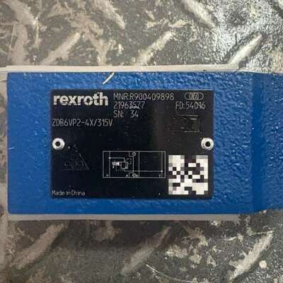 溢流阀R900409898  ZDB6VP2-4X/315V