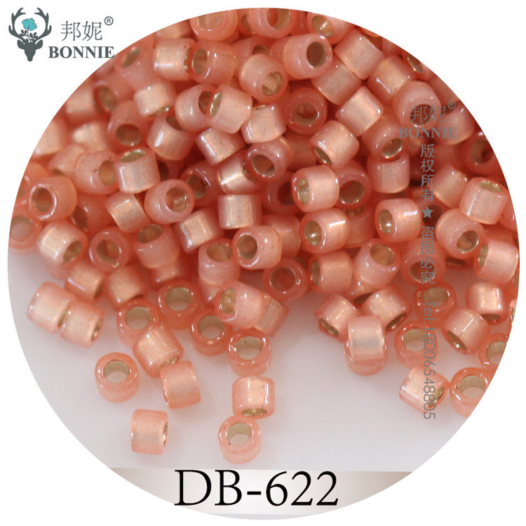 【DB622】3g搪瓷灌银日本进口御幸Miyuki古董珠手工DIY饰品配件玻_虎窝淘