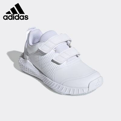 Adidas/阿迪达斯正品春季新款运动小童鞋休闲鞋小白鞋G27204