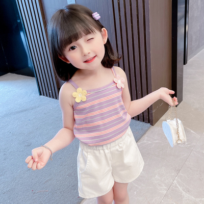 外穿吊带婴儿薄款女宝小童背心