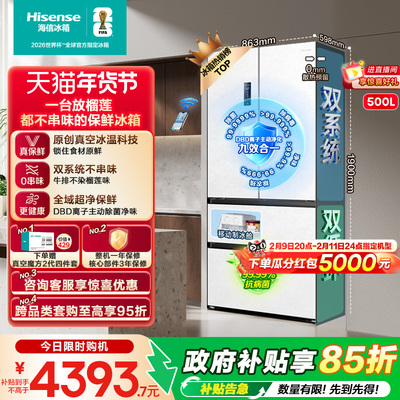海信小榴莲500冰箱真空双系统
