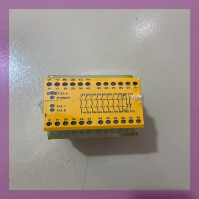 Pilz 774148 皮尔磁全新安全继电器 PZE 9 230-240VAC 8n/o1n/c