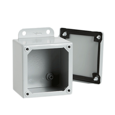 A4044SC Hoffman 接线盒 金属灰色 102mm x 102mm x 102mm