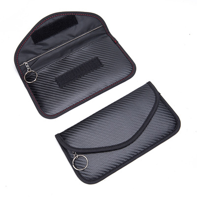 Signal shielding bag anti positioning mobile phone storage