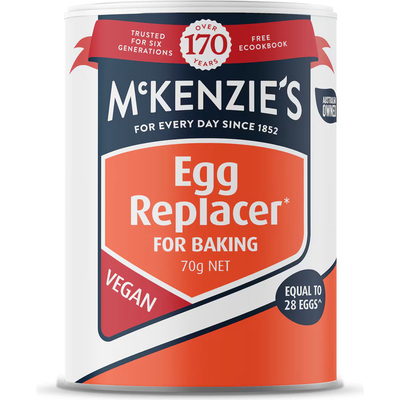 McKenzie's Vegan Egg Replacer 70g 烘焙原料纯素鸡蛋替代品澳洲