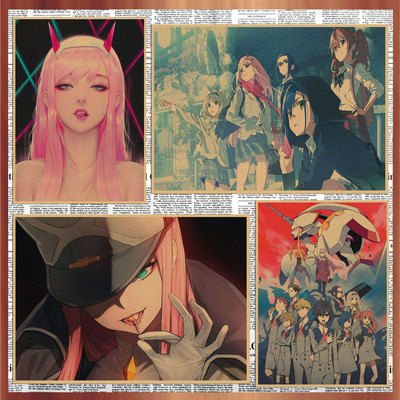 DARLINGintheFRANXX莓海报