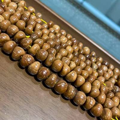 库克蒜瓣大肠珠半成品文玩手持盘完佛珠念珠散珠隔珠串珠手链饰品