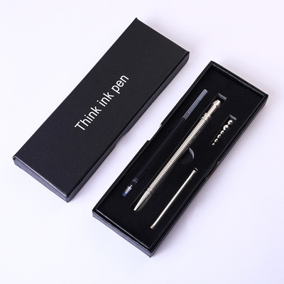 新款创意减压笔 解压玩具Fidget pen磁性文具 办公中性笔芯现货