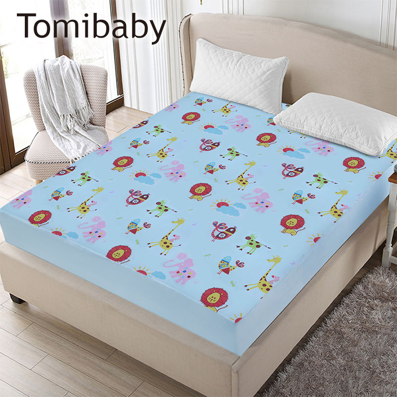 Tomibaby婴儿宝宝隔尿垫儿童大号防水床笠床垫床单成人老人床单