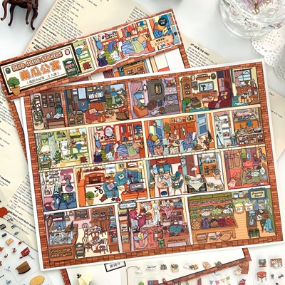 英菲我的小屋第二十八弹造景贴纸