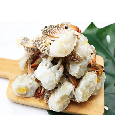 出口韩国冷冻切蟹梭子蟹块海螃蟹花蟹韩式辣拌蟹香辣蟹食材
