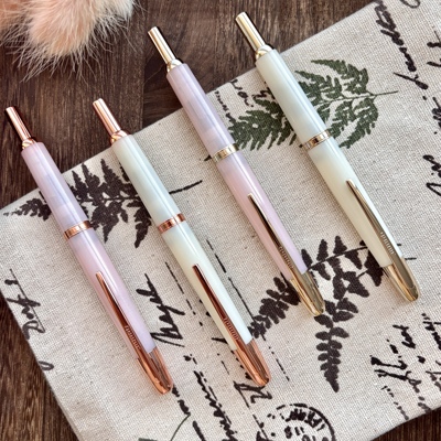 金豪按动钢笔A20樱花雪景硬笔练字轻量化书写男士女士成人办公