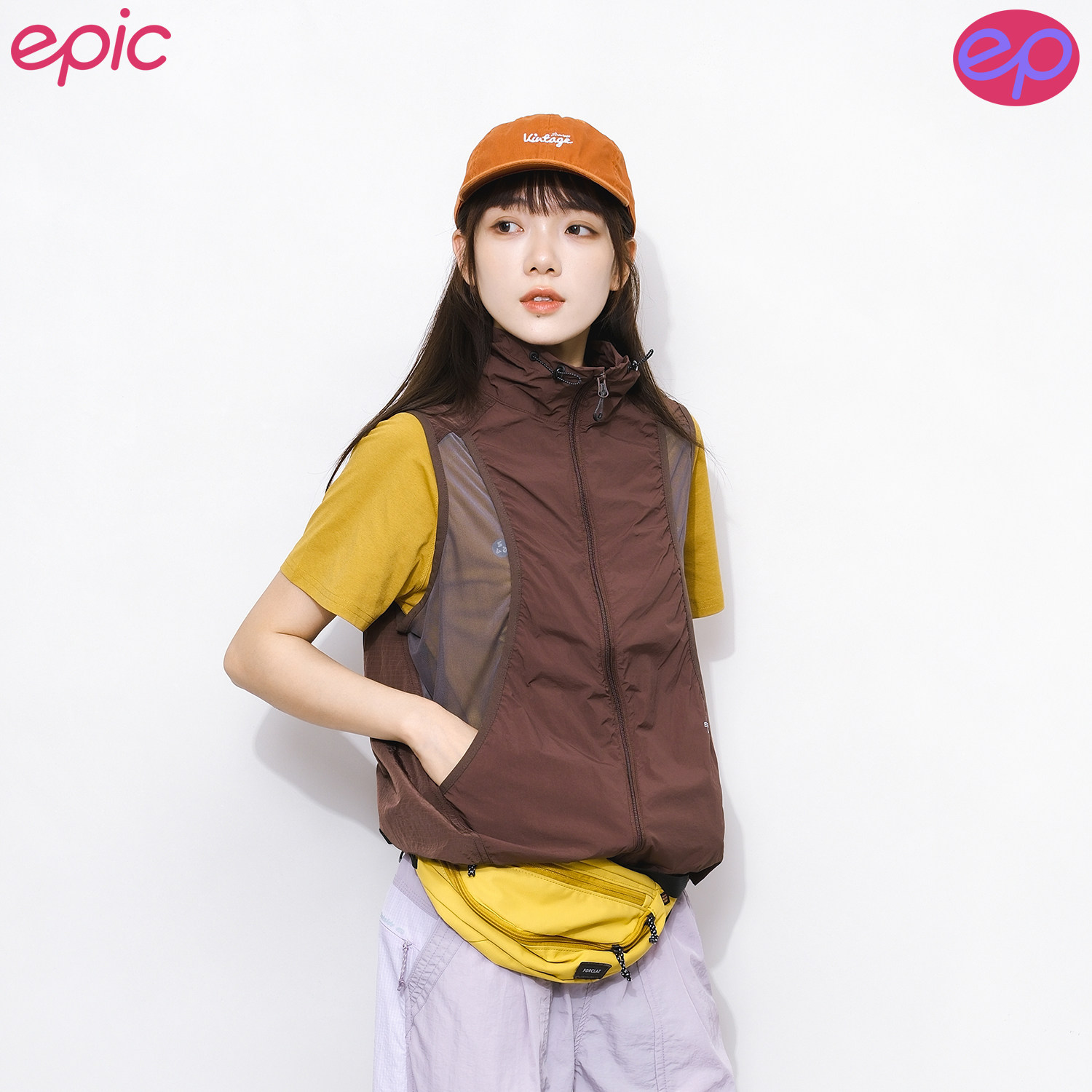 Epicsocotra夏季户外轻量化透气速干机能背心可收纳徒步登山马甲