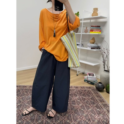 MKDesign 夏季新品 轻薄夏季防晒亚麻长袖针织防晒T恤