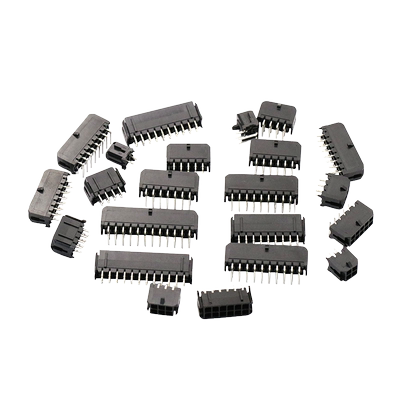 43045直/弯针座43025插座器 MX3.0mm间距连接器双排2x2/3/4/5/12p