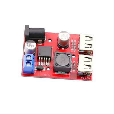 3A DC-DC降压稳压电源模块板 车载充电太阳能 9V/12V/24V/36V转5V