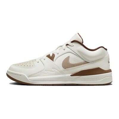 Jordan Stadium 90 简约 纯色 减震耐磨 低帮 生活休闲鞋 女款 白