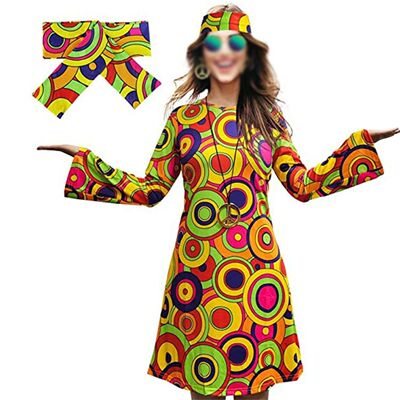 Hippie Fashion Costumes Retro Style Cultural Inheritance par