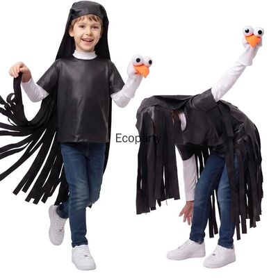 New Kids Funny Ostrich Cosplay Costume Fancy Animal Roleplay