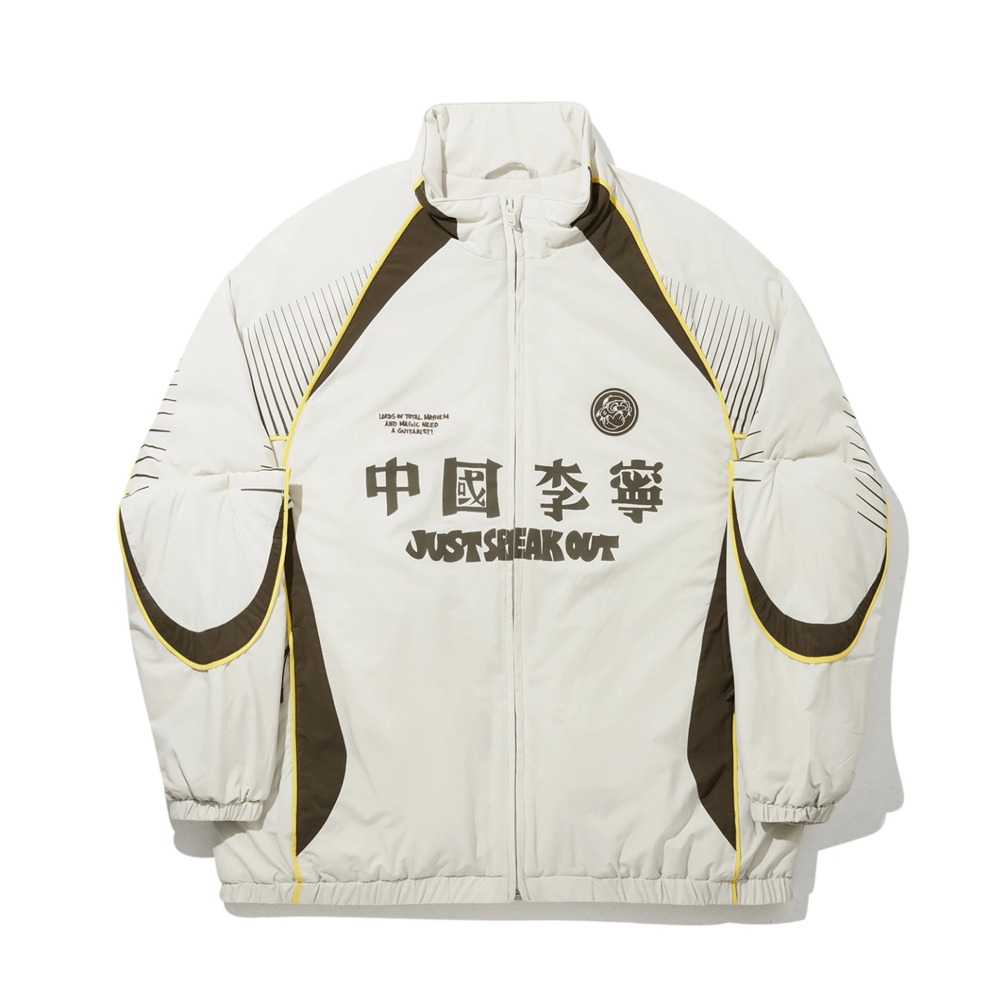 中国李宁Atticus Torre艺术家2025冬季新款男子宽松短棉服AJMV279