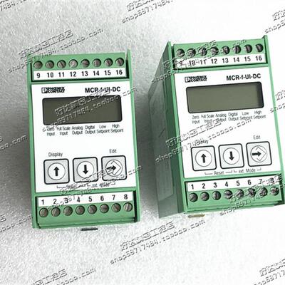 MCR-F-UI-DC 原装进口菲尼克斯频率测量变送器 订货号 2814605