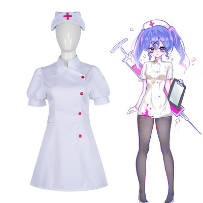 初因未来cos服兔子洞护士装