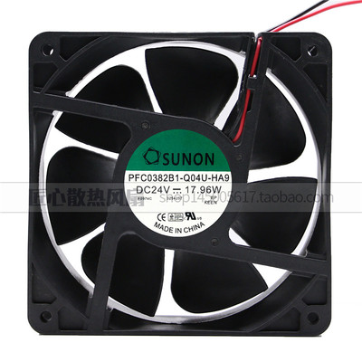 PFC0382B1-Q04U-HA9原装风机12038 24V 17.96W 变频器散热风扇