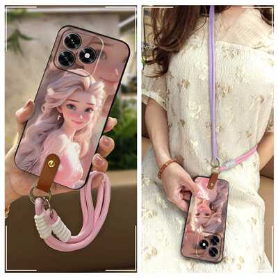 适用华为荣耀X5c/X5c Plus/Play10a 4G手机壳全包边质感创意挂脖