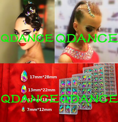 国标舞盘头发头饰钻拉丁舞