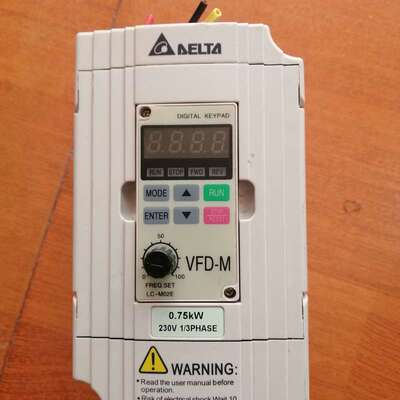 议价台达0.75kw变频器 V007M21A 拆机件，实物拍